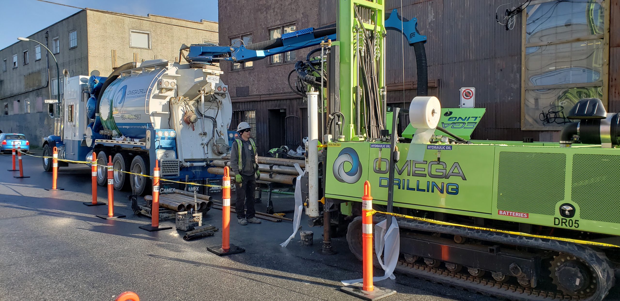 Drilling Sonic, Auger & Mud/Air Rotary - Omega Environmental Drilling Ltd.